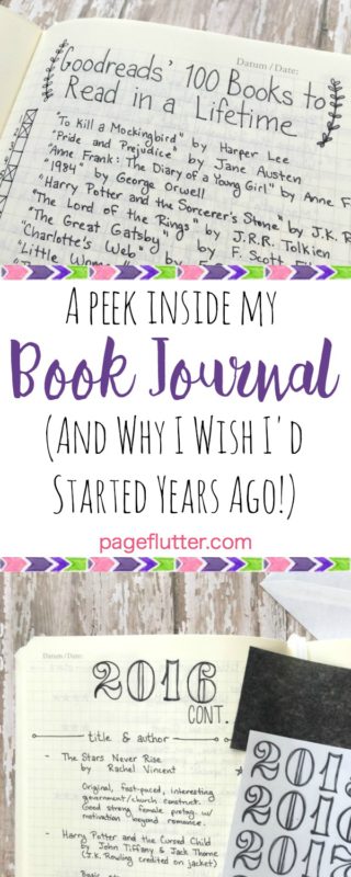 How to Start a Reading Journal (+ A Peek Inside My Journal) | Page Flutter