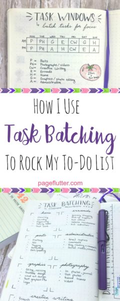 How I Use Task Batching to Rock My To-Do List | Page Flutter