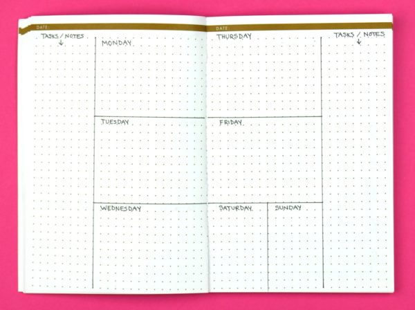 10 Weekly Bullet Journal Layouts to Kickstart Your Productivity | Page ...