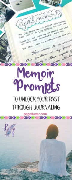 Monthly Memoir Prompts: Unlock Your Past Through Journaling | Page Flutter
