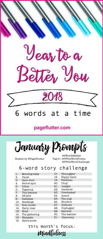 Introducing: A Year to a Better You (The *NEW* 6-Word Story Challenge ...