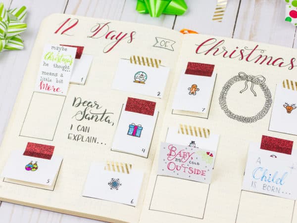 Holiday Journaling: DIY Advent Calendar and Memory Keeper | Page Flutter