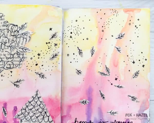 Art Journaling with Vintage Book Pages | Page Flutter