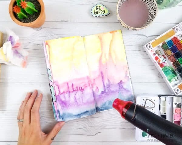 Art Journaling with Vintage Book Pages | Page Flutter